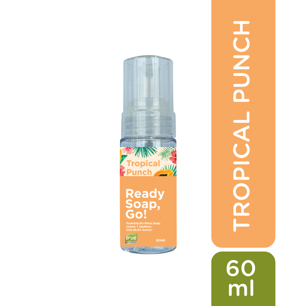 Ready Soap Go 60ml - Tropical Punch – True Natural & Clean